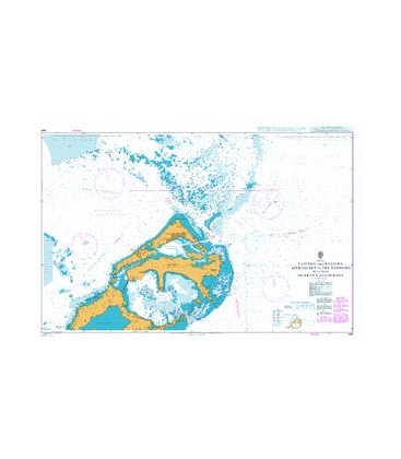 British Admiralty Nautical Chart 868