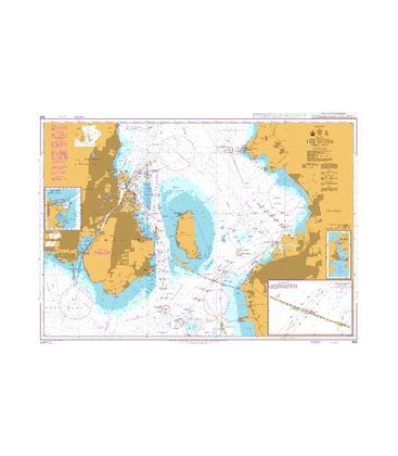 British Admiralty Nautical Chart 903 The Sound Middle Part