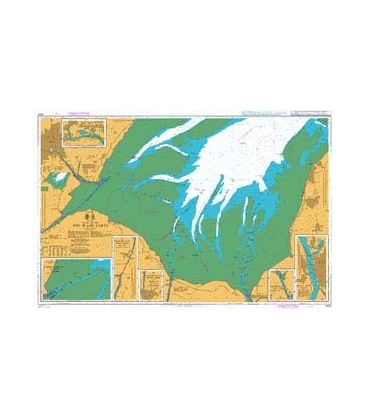British Admiralty Nautical Chart 1200 The Wash Ports