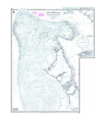 BA Chart 1496 Sheet 1 From Great Isaac to 23 deg 40 min N Latitude