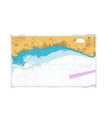 British Admiralty Nautical Chart 1652 Selsey Bill to Beachy Head