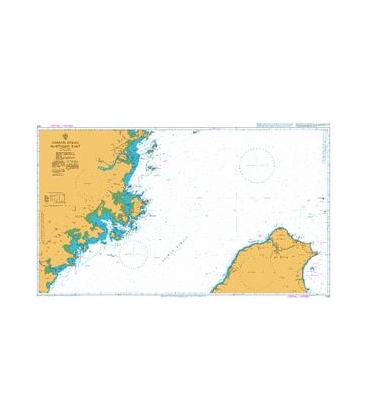 British Admiralty Nautical Chart 1761 Taiwan Strait Northern Part