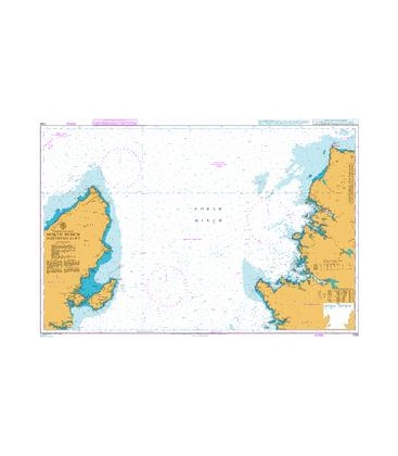 British Admiralty Nautical Chart 1785 North Minch Northern Part