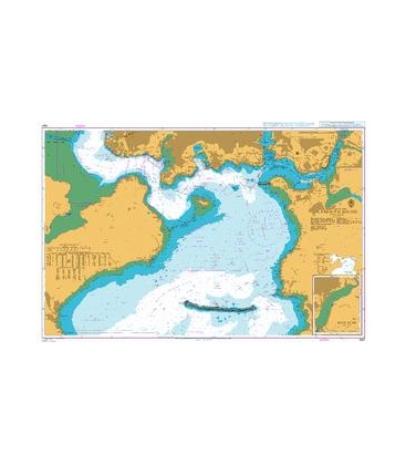 British Admiralty Nautical Chart 1967 Plymouth Sound