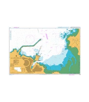 British Admiralty Nautical Chart 2011 Holyhead Harbour