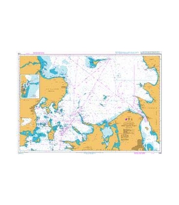 British Admiralty Nautical Chart 2108 Kattegat - Southern Part