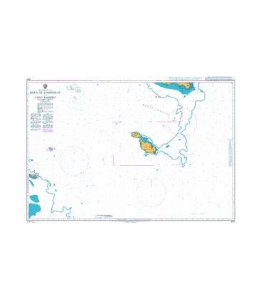 British Admiralty Nautical Chart 2124 Isola di Lampedusa to Capo ...