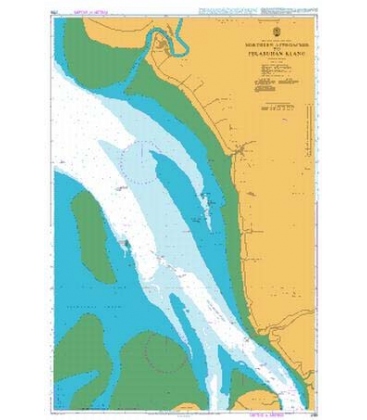 British Admiralty Nautical Chart 2155 Malacca Strait - Malaysia ...