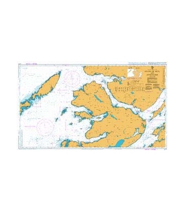 British Admiralty Nautical Chart 2171 Sound of Mull and Approaches