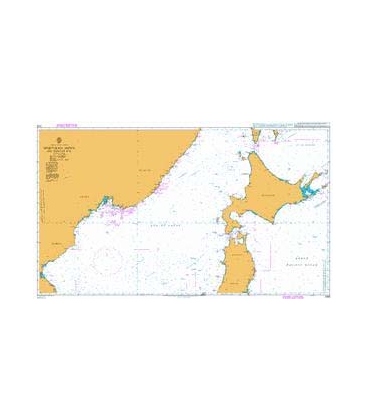 British Admiralty Nautical Chart 2293 Northern Japan and Adjacent Seas