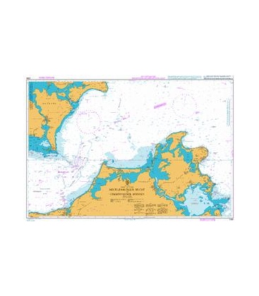 British Admiralty Nautical Chart 2944 Southwest Approaches to the ...