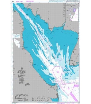 British Admiralty Nautical Chart 2564 Delaware Bay