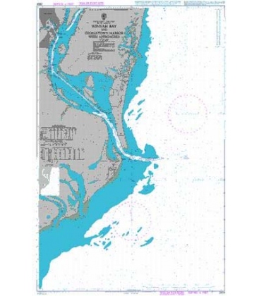 BA Nautical Chart 2804 Winyah Bay & Georgetown Harbor with Approaches