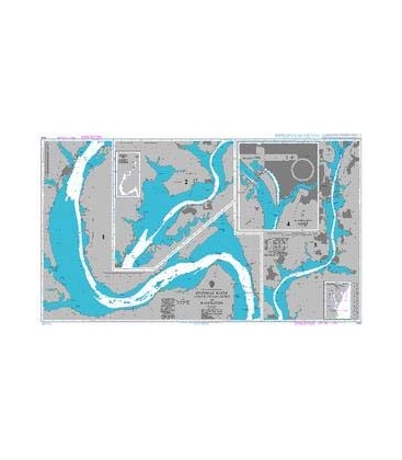 BA Nautical Chart 2924 Potomac River Lower Cedar Point to Washington