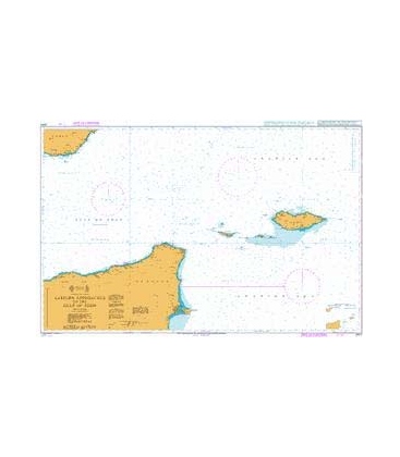 British Admiralty Chart 2970 Eastern Approaches to the Gulf of Aden