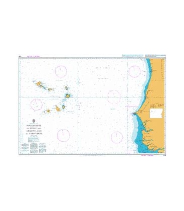 British Admiralty Nautical Chart 3135 Nouakchott to Bissau and ...