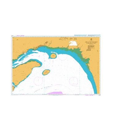 British Admiralty Nautical Chart 3173 Strait of Hormuz Northern Part