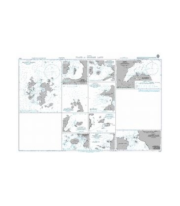 British Admiralty Nautical Chart 3213 Plans in Graham Land