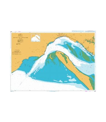 British Admiralty Nautical Chart 3259 Approaches to Setubal