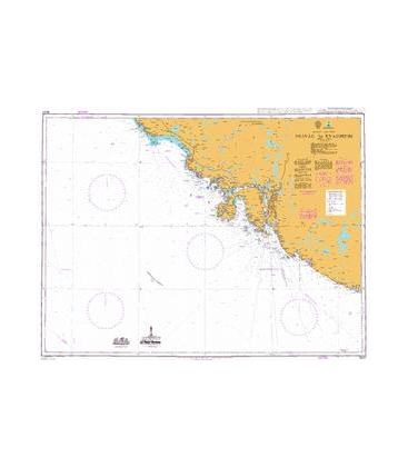 British Admiralty Nautical Chart 3537 Nesvag to Kvassheim
