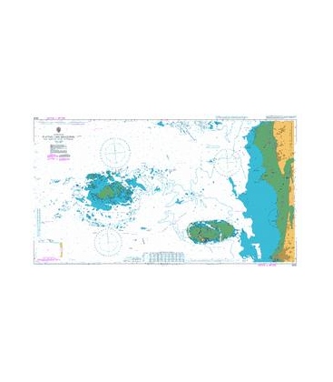 British Admiralty Nautical Chart 3656 Plateau des Minquiers and ...