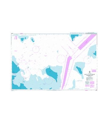 British Admiralty Nautical Chart 3776 Ra's al Ju`aymah Terminals