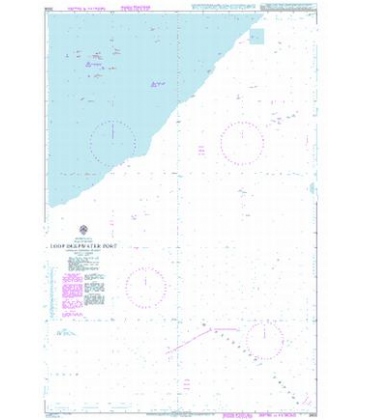 British Admiralty Nautical Chart 3856 Loop Deepwater Port Louisiana ...