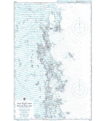 Britsh Admiralty Nautical Chart 3974 Quy Nhon to Baie de Xuan Day