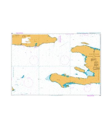 British Admiralty Nautical Chart 3935 Windward Passage and Southern ...