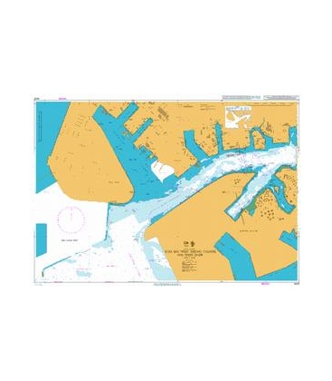 BA Nautical Chart 4033 Tuas Bay West Jurong Channel and Pesek Basin