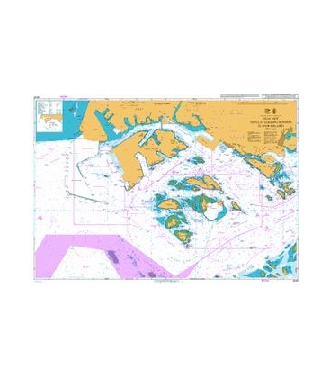 BA Chart 4040 Tuas View to Pulau Sakijang Bendera (S.John's Island)