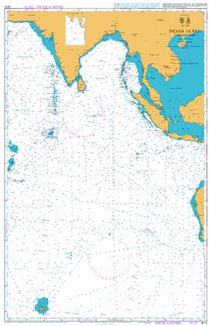 Indian Ocean Depth Chart