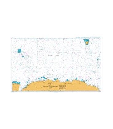 British Admiralty Nautical Chart 4074 Cape Darnley to Tasmania