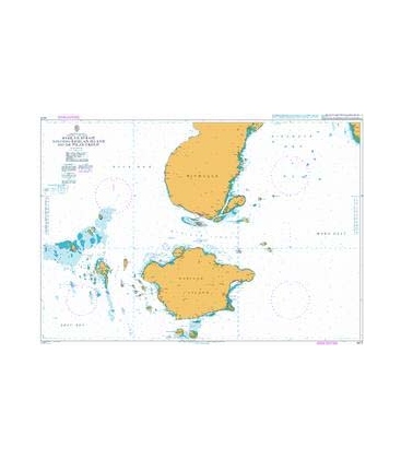 British Admiralty Nautical Chart 4470 Basilan Strait including Basilan ...