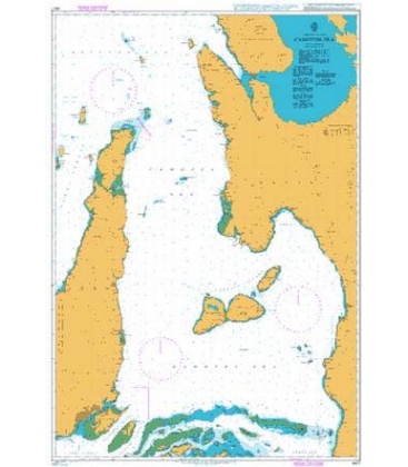 British Admiralty Nautical Chart 4477 Camotes Sea