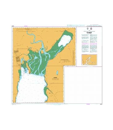 British Admiralty Nautical Chart 4931 Kitimat and Kemano Bay