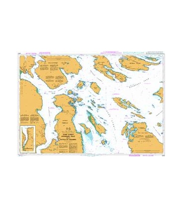 BA Chart 4954 Haro Strait, Boundary Pass and Satellite Channel