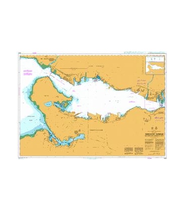 BA Nautical Chart 4963 Vancouver Harbour,Western Portion/Partie Ouest