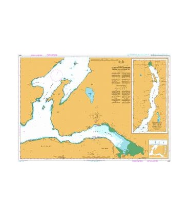 British Admiralty Nautical Chart 4965 Vancouver Harbour Eastern Portion ...