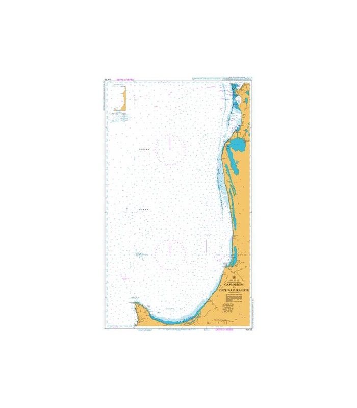 BA Australian Nautical Chart 755 Cape Peron to Cape Naturaliste