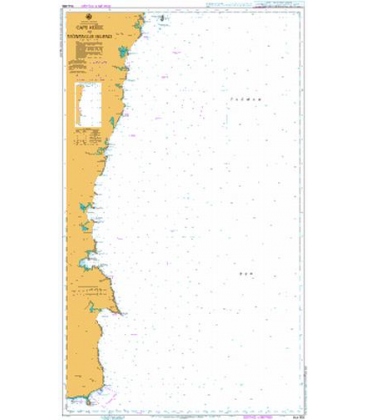 British Admiralty Australian Nautical Chart AUS806 Cape Howe to ...