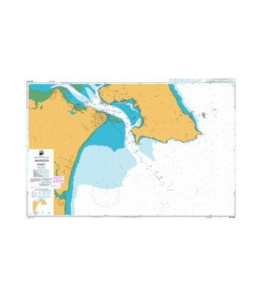 British Admiralty New Zealand Nautical Chart NZ5214 Marsden Point