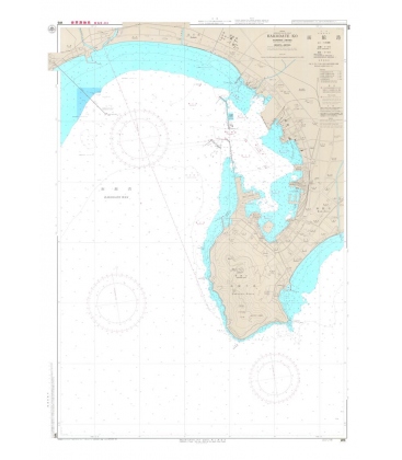 Japan Hydrographic Association (JHA) Nautical Chart W6 Hakodate Ko