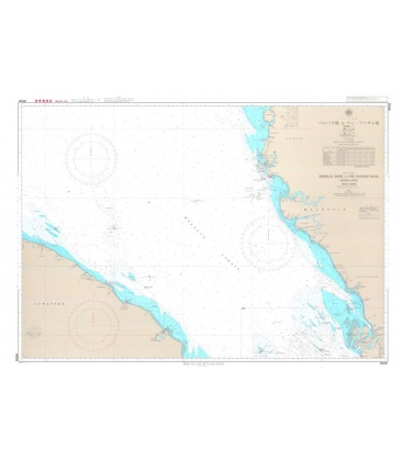Japan Hydrographic Association (JHA) Nautical Chart W636 Berhala Bank ...
