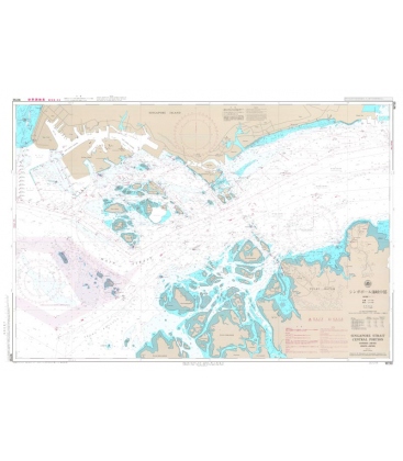 Japan Hydrographic Association (JHA) Nautical Chart W750 Singapore ...