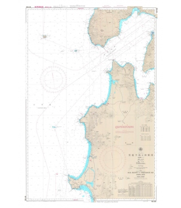 Japan Hydrographic Association (JHA) Nautical Chart W1195 Oga Hanto to ...