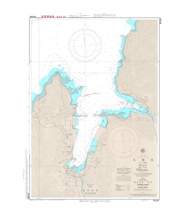 Japan Hydrographic Association (JHA) Nautical Chart W1202 Naze Ko