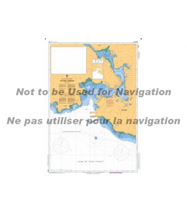 Canadian Nautical Charts Pacific Region 3412 Victoria Harbour