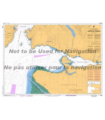 Canadian Nautical Charts Pacific Region 3481 Approaches to-Approches a ...