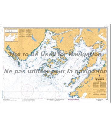 Canadian Nautical Charts Pacific Region 3671 Barkley Sound